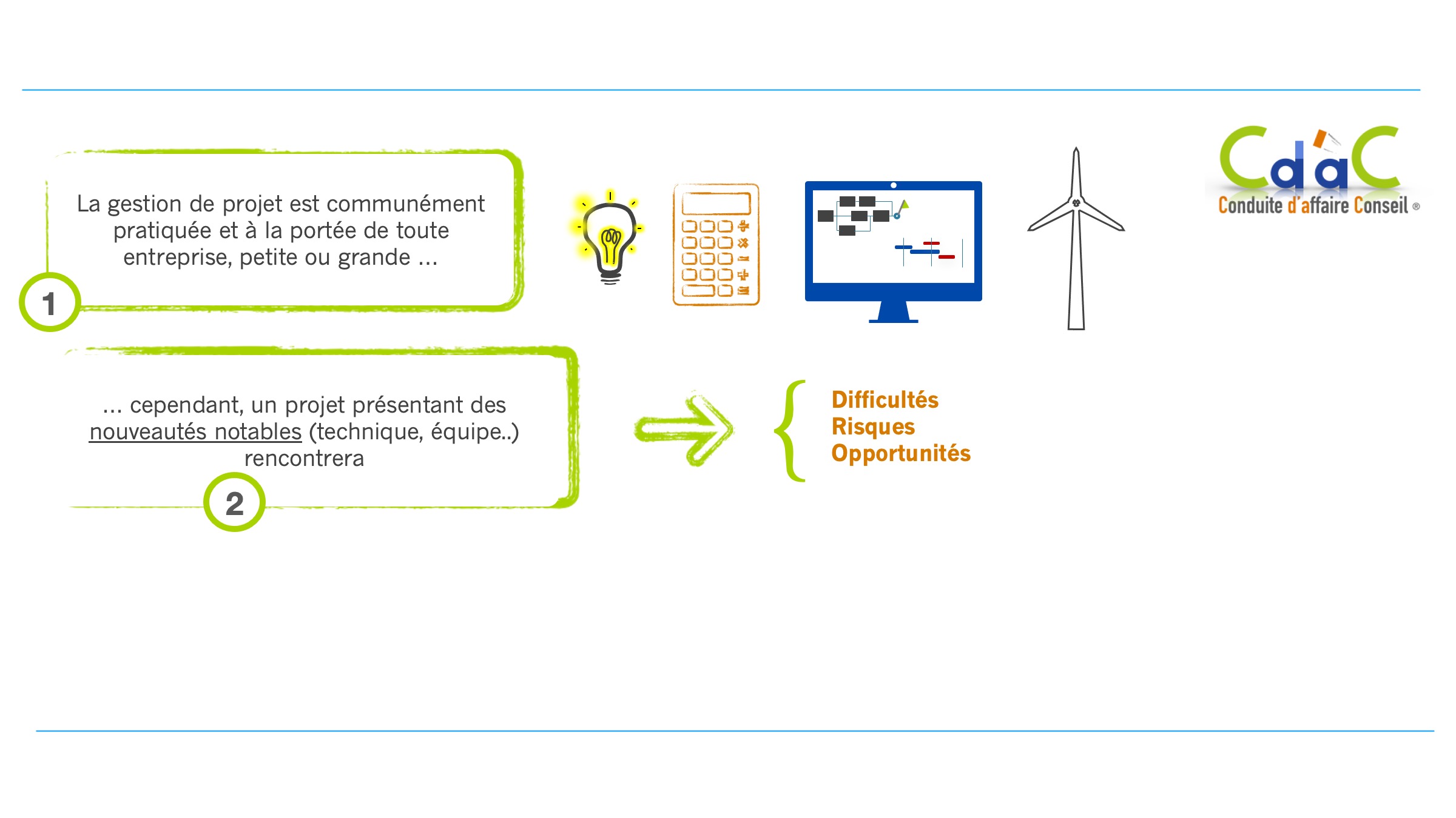 Services rendus - Cd'aC Consulting